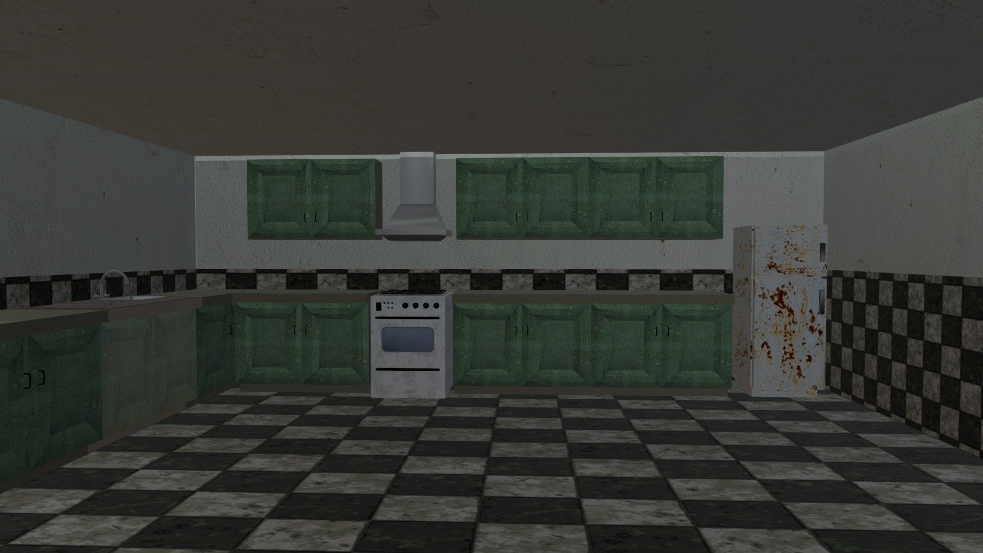 Old Kitchen - 3D model by axel.alexe25 [5bca6e2] - Sketchfab