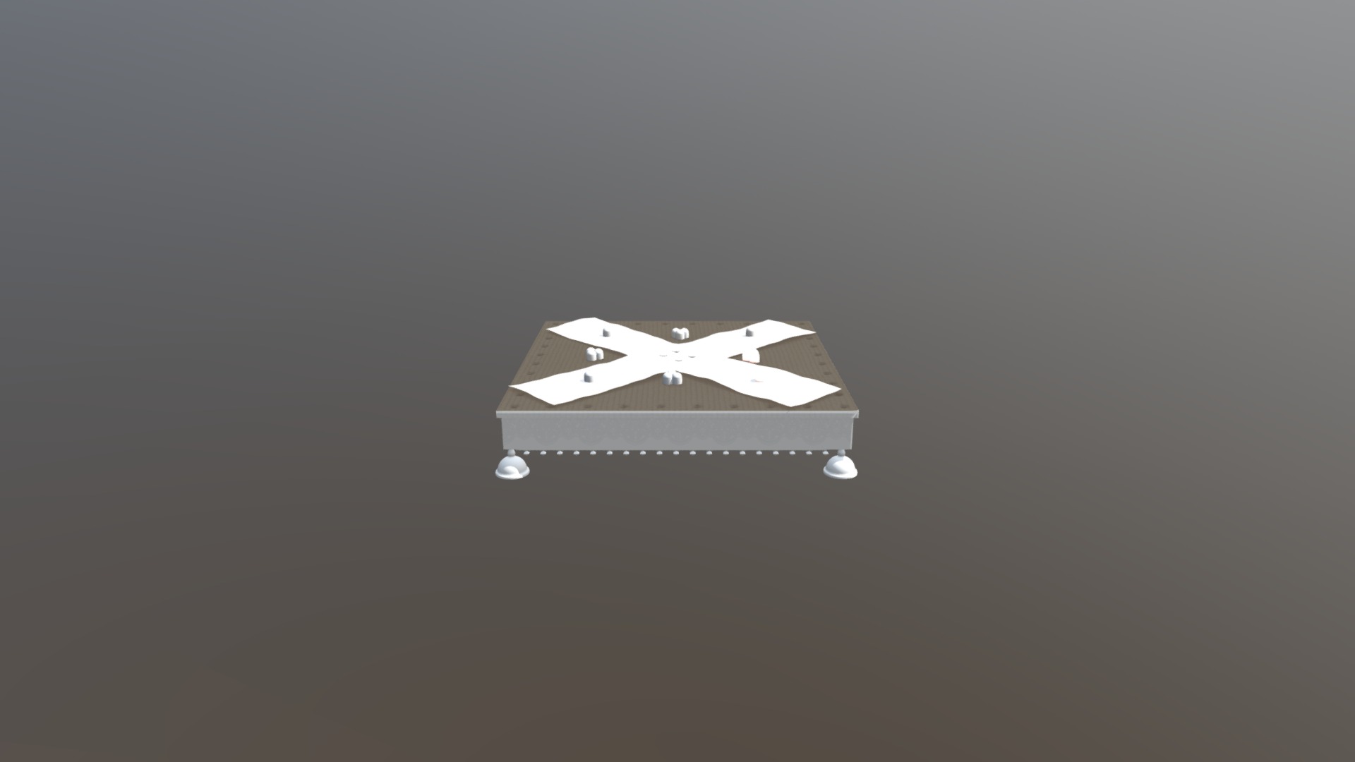 Chaupar Board Game - 3D model by shreiya [5bcb721] - Sketchfab