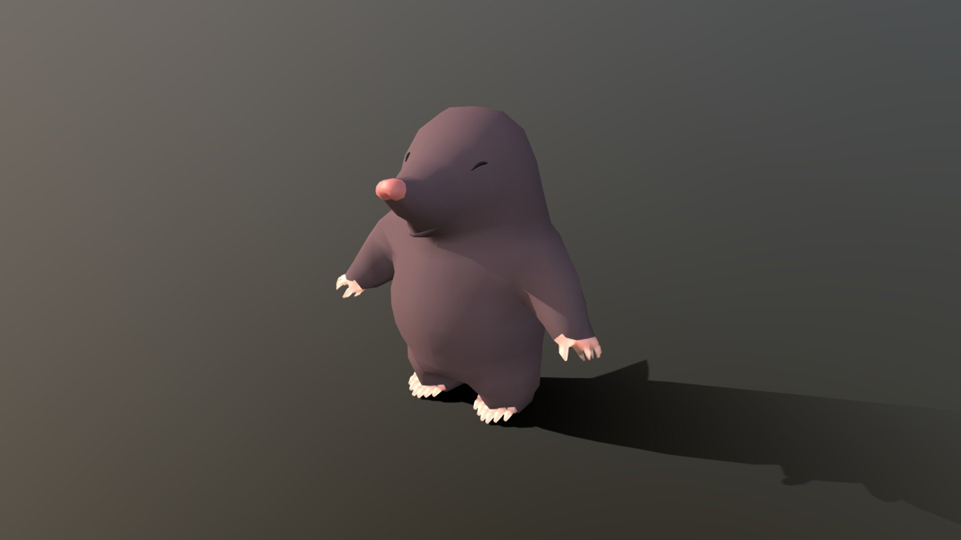 Smole Mole - 3D model by Melissa Lim (@MelissaLim) [5bcf5e1] - Sketchfab