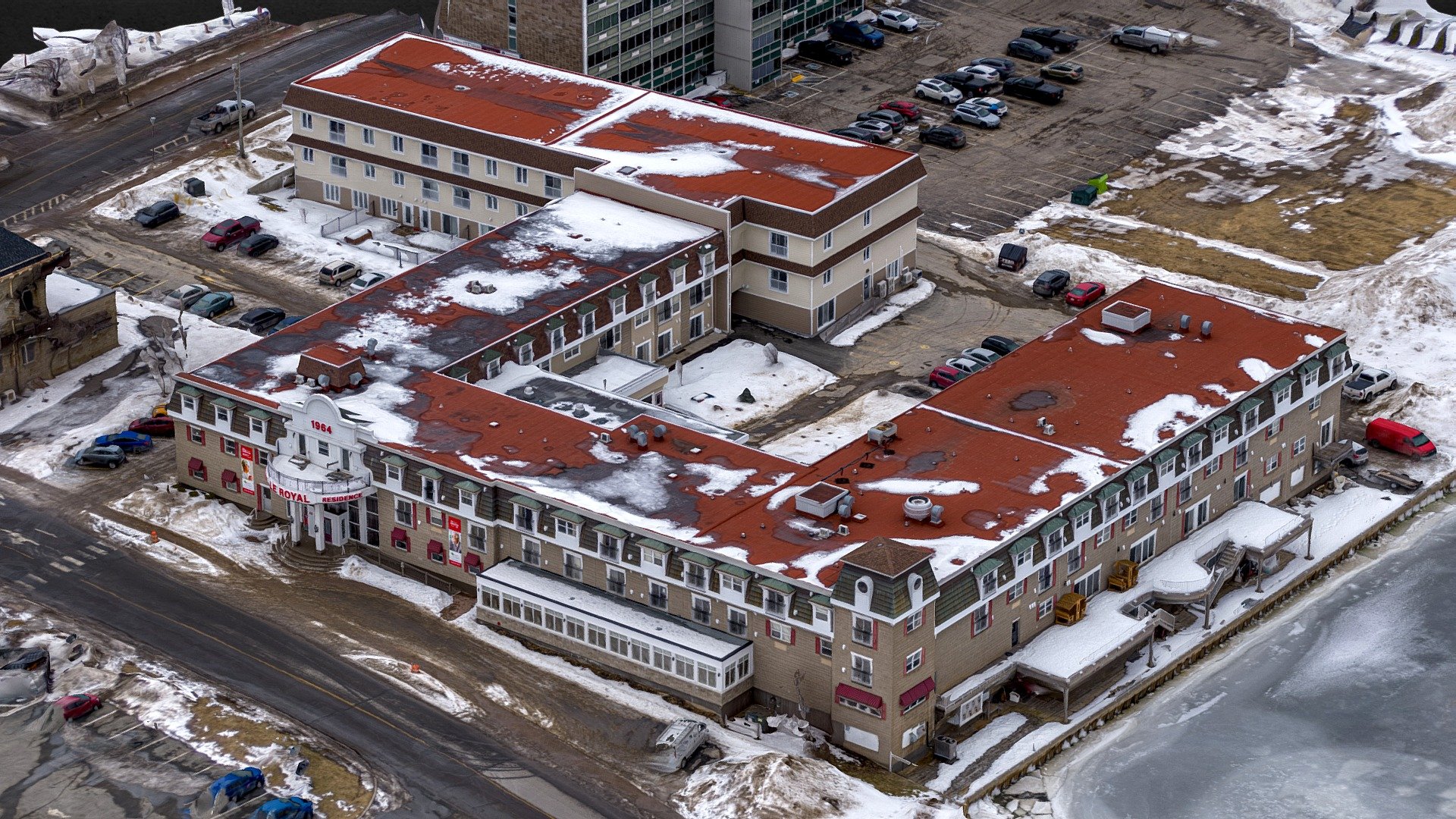 Résidence Le Royal Retirement Home Canada - Download Free 3D model by ...