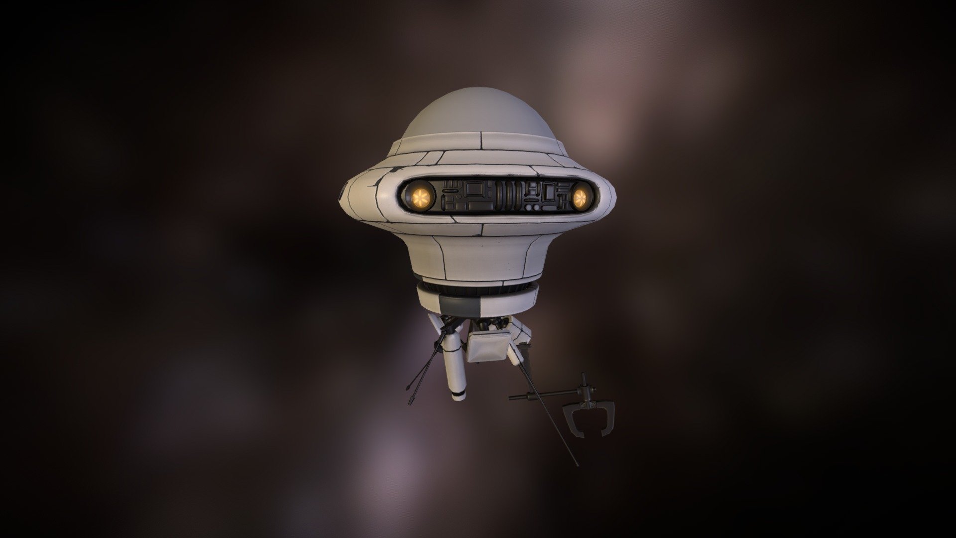Space Probe - 3D model by Henry Tobitt (@Htobitt) [5bd0298] - Sketchfab