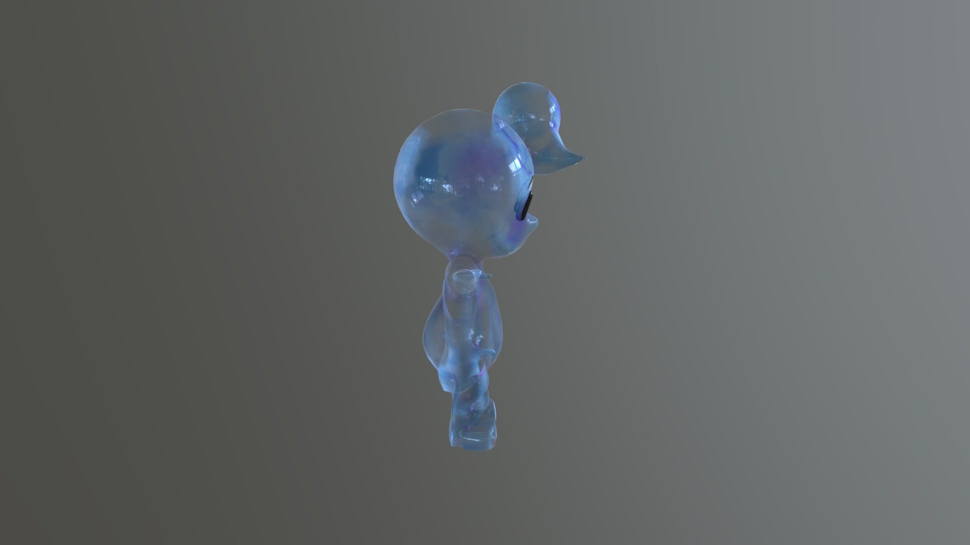 Bloo - 3D model by abowlofmoe [5bd085a] - Sketchfab