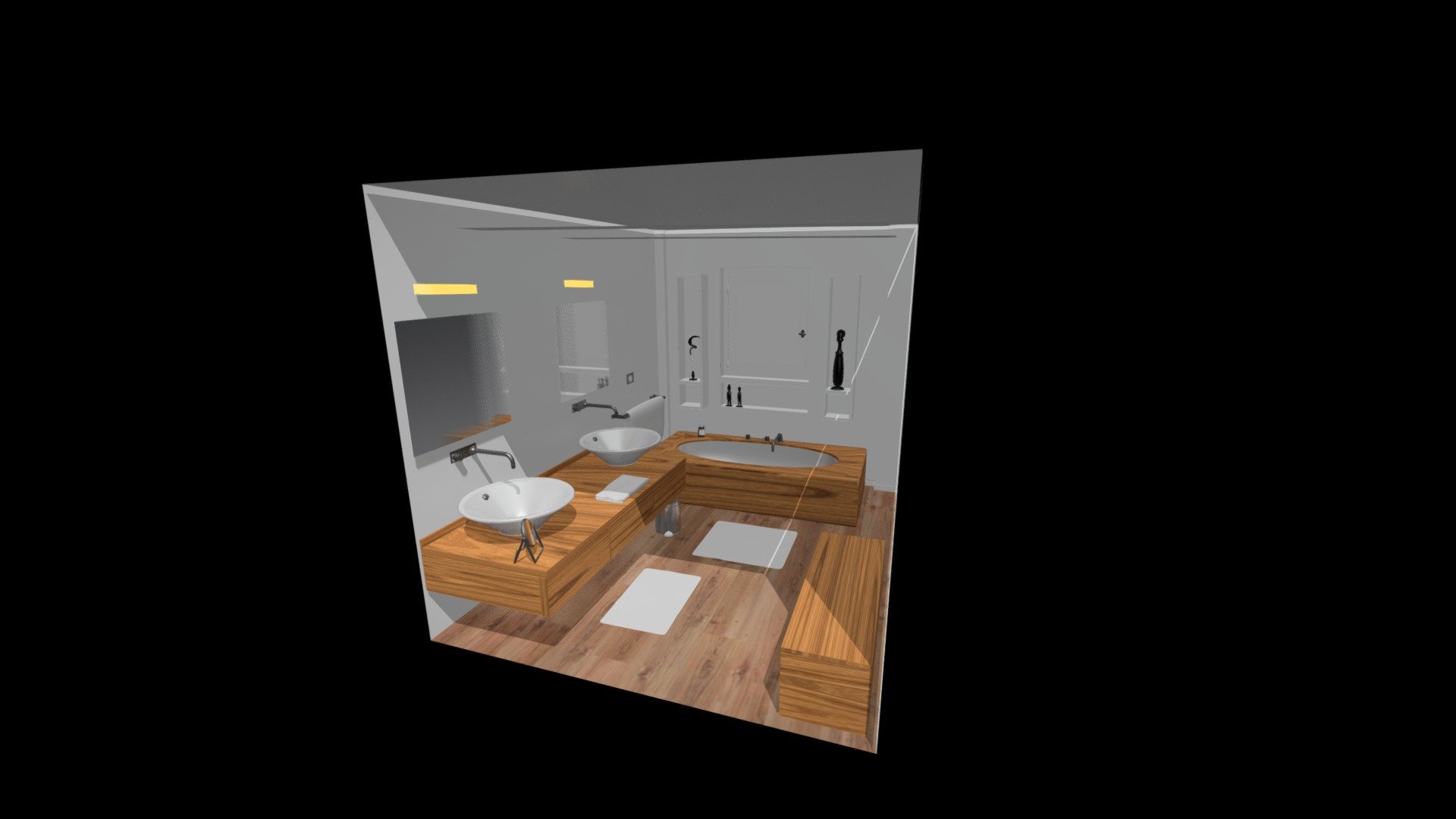 Washroom - 3D model by thebeastkid [5bd1042] - Sketchfab