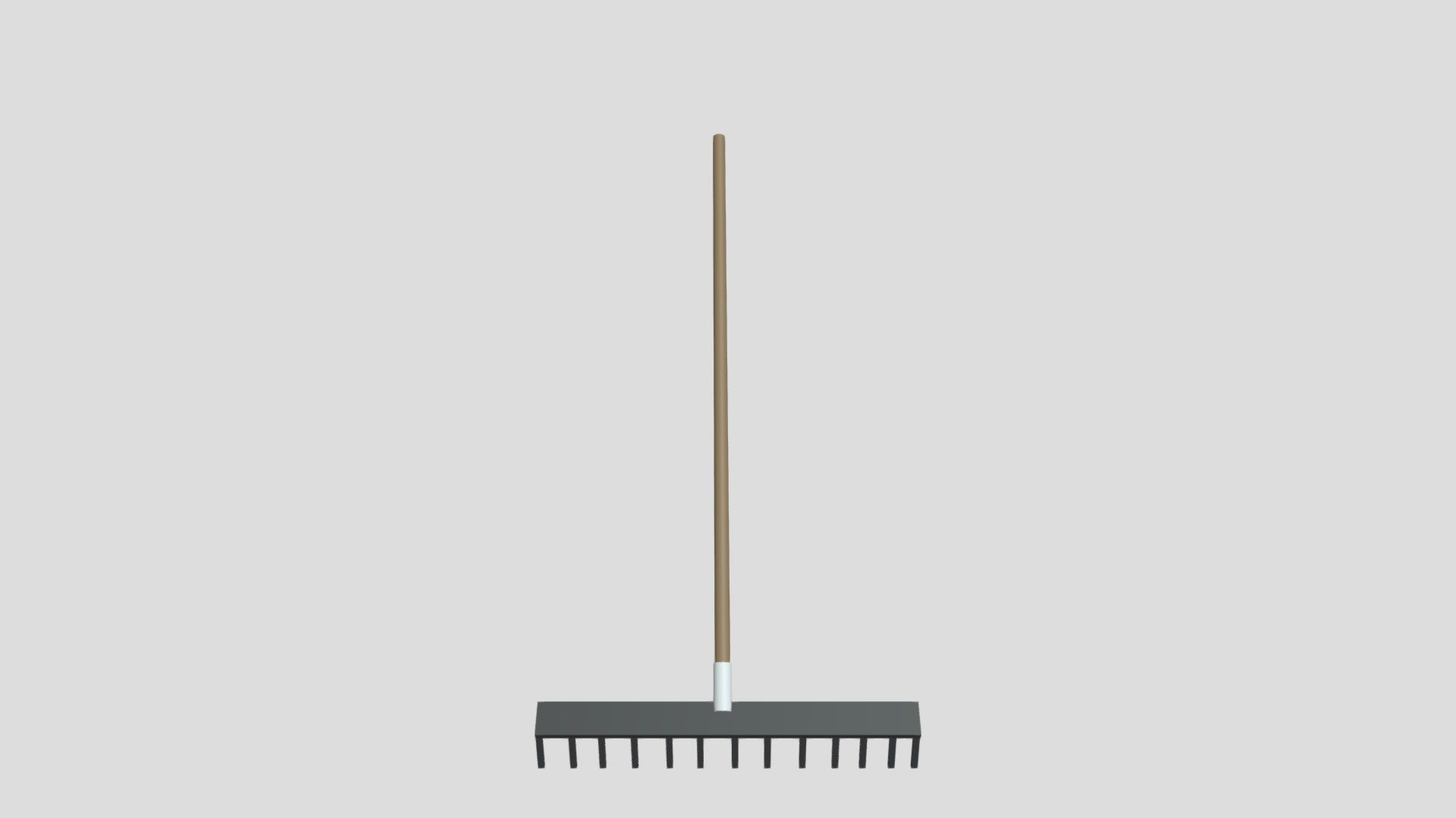 Low-poly Rake - Download Free 3D model by Seats [5bd1557] - Sketchfab