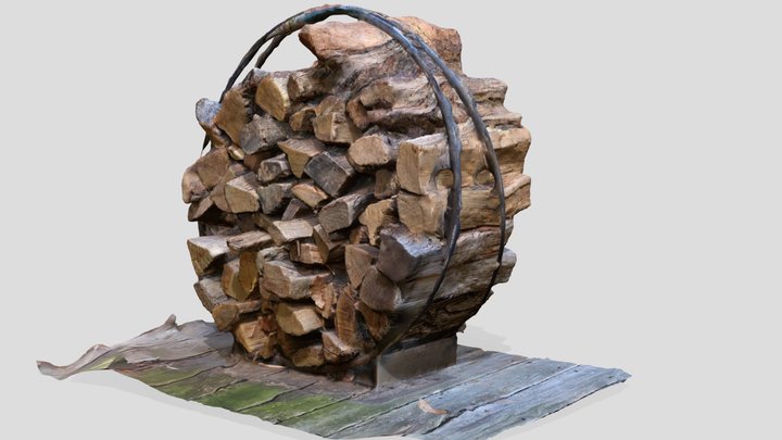 Firewood 3D models - Sketchfab