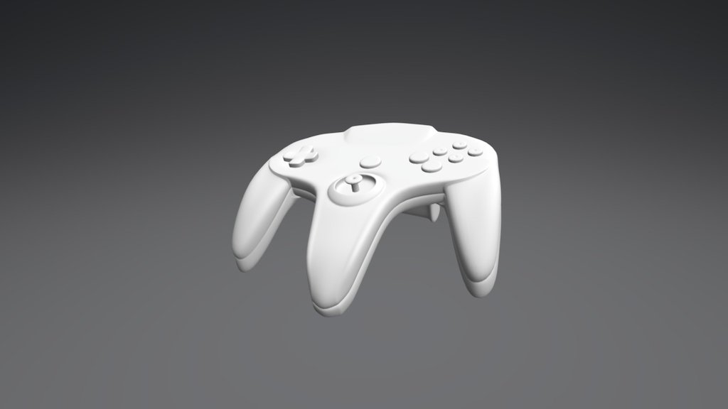N64 Controller - 3D model by laister.sam [5bd491c] - Sketchfab