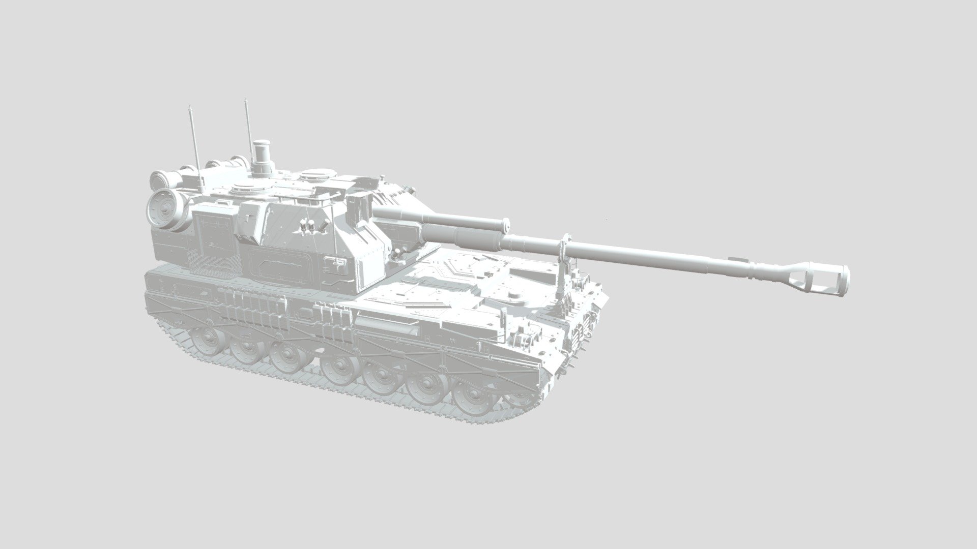 SPG-1 - 3D model by cangguprime [5bd58f7] - Sketchfab