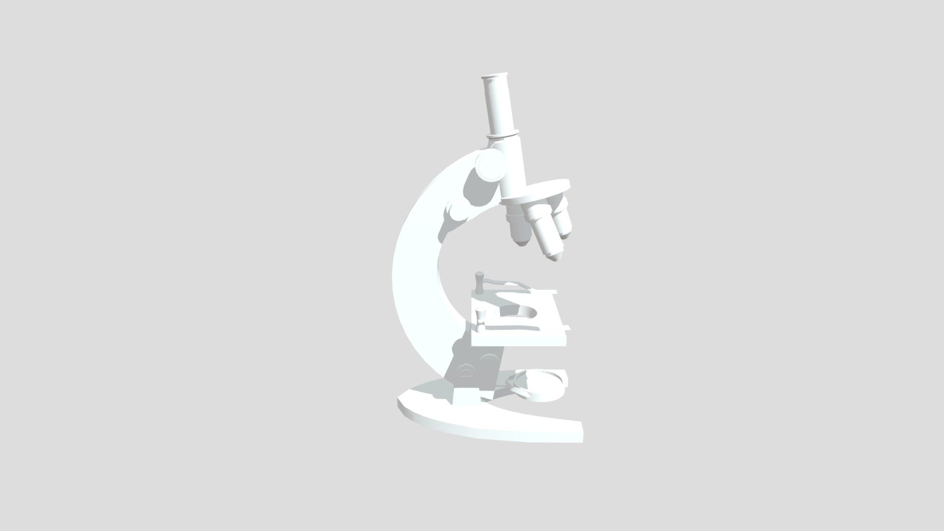 Microscope - 3D model by TaranWarren [5bd6896] - Sketchfab