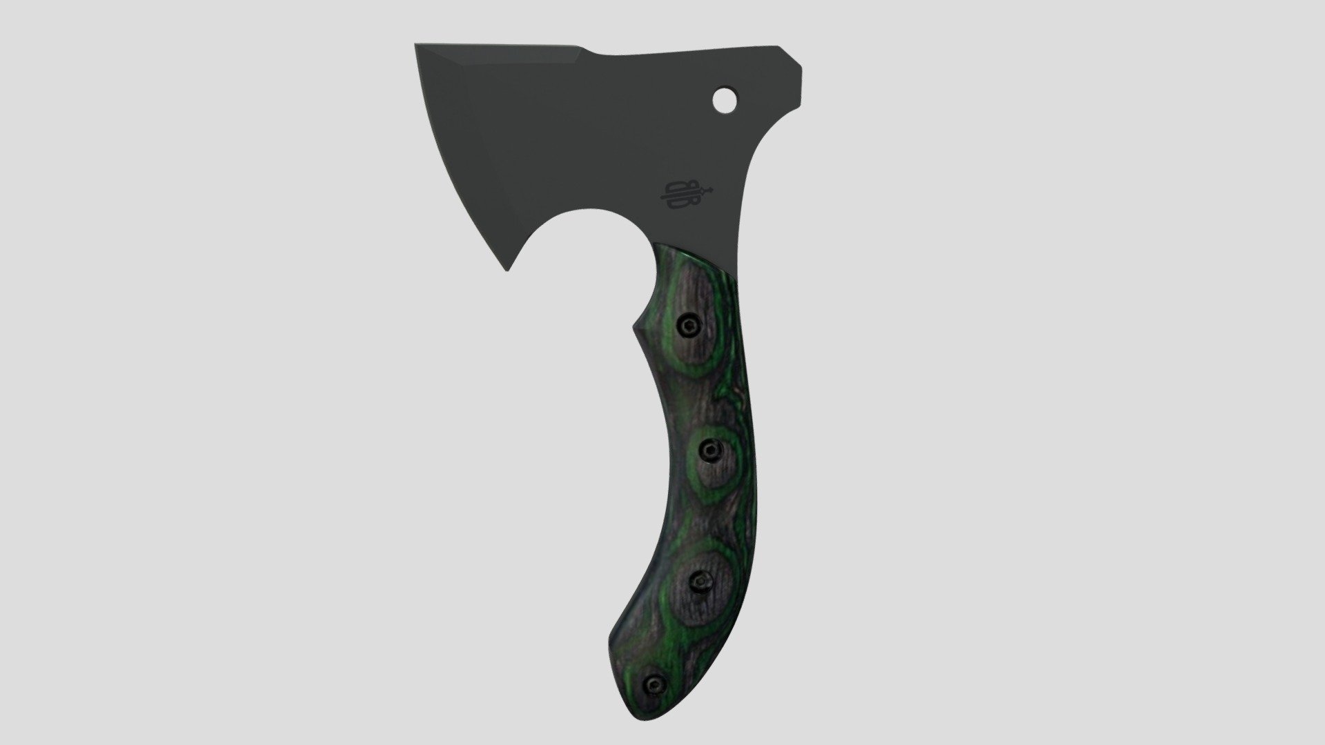 Tactical Army Hatchet - 3D model by Fanton (@_fanton_21_) [5bd6a66 ...
