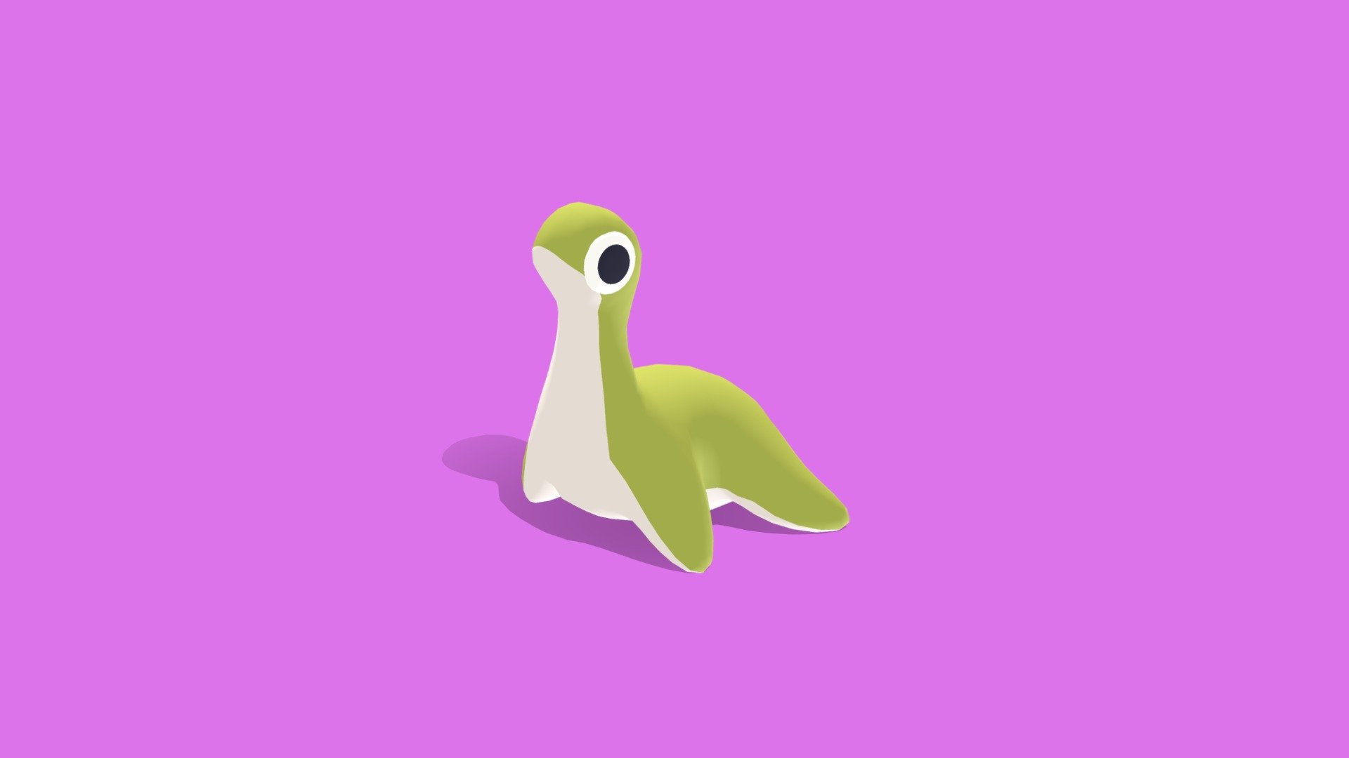 Nessie but in Quirky Style - 3D model by Omabuarts Studio (@omabuarts ...