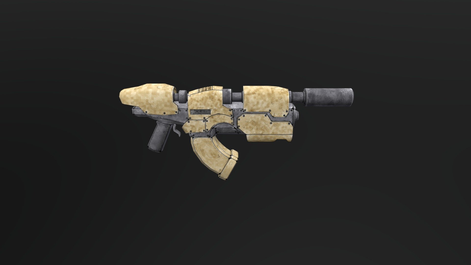 Assault Rifle - 3D model by simo.loukusa [5bd7e9c] - Sketchfab