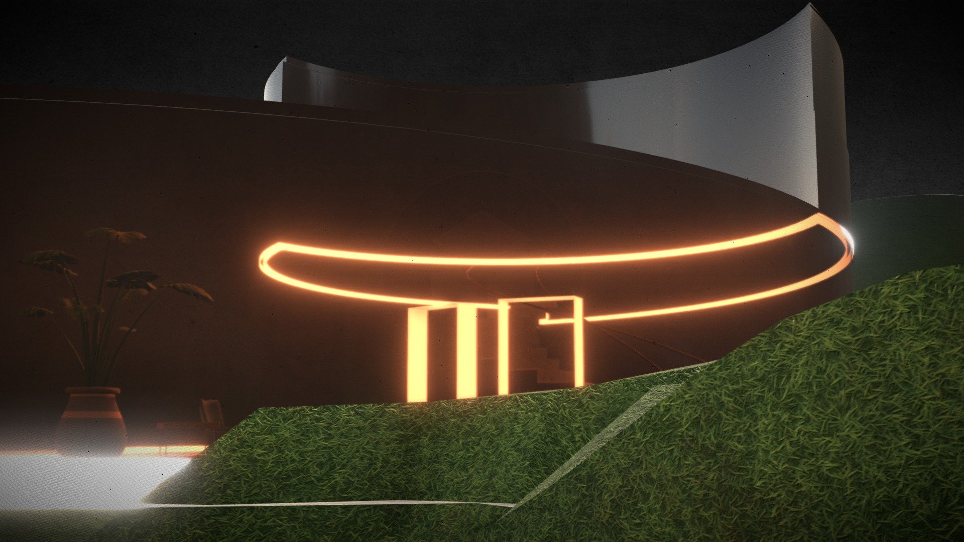 Glass Gallery fire - Download Free 3D model by Isaak_ME [5bd996e ...