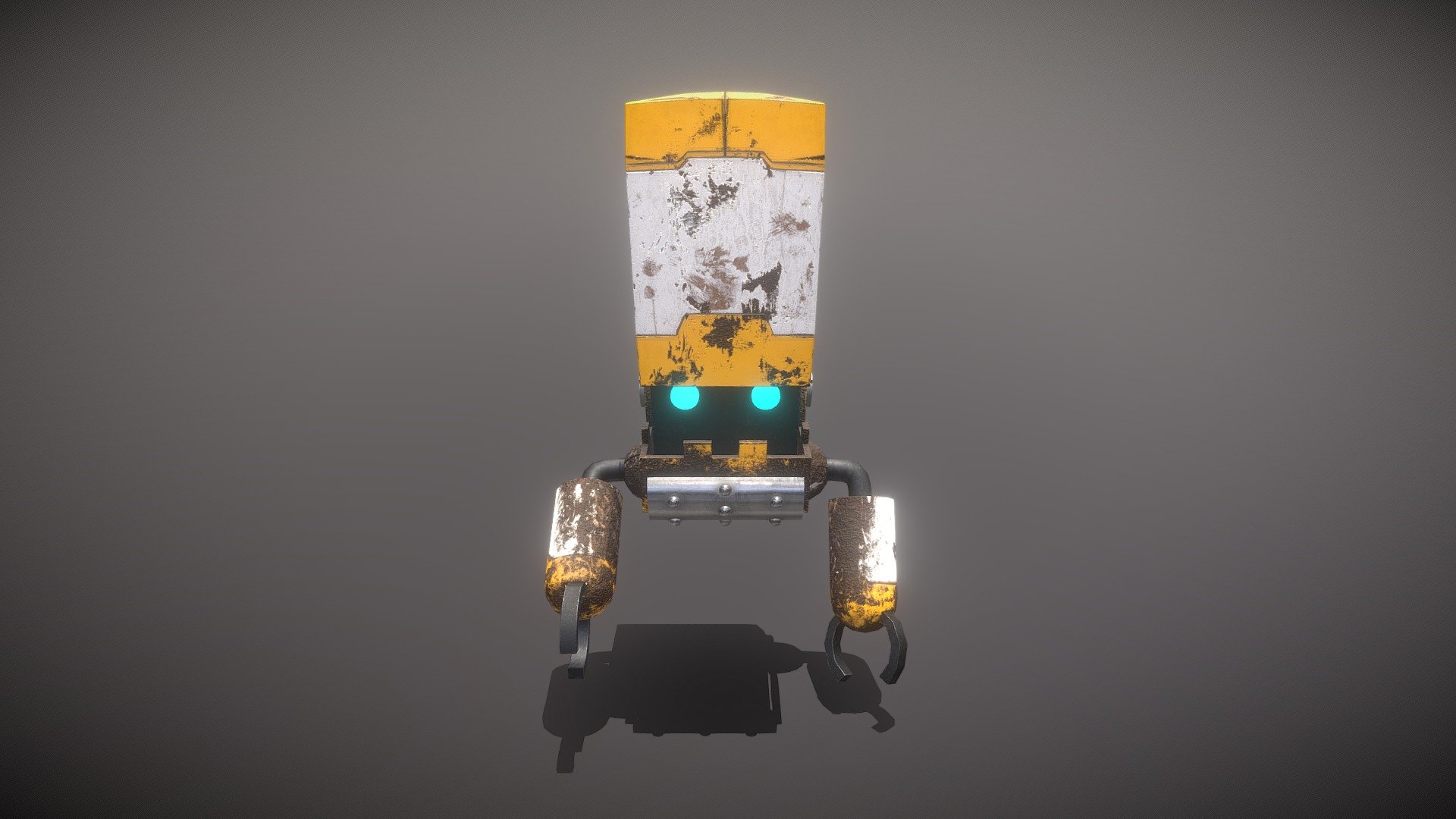 Cube Robot - 3D model by French School of CG (@FSofCG) [5bdacab ...