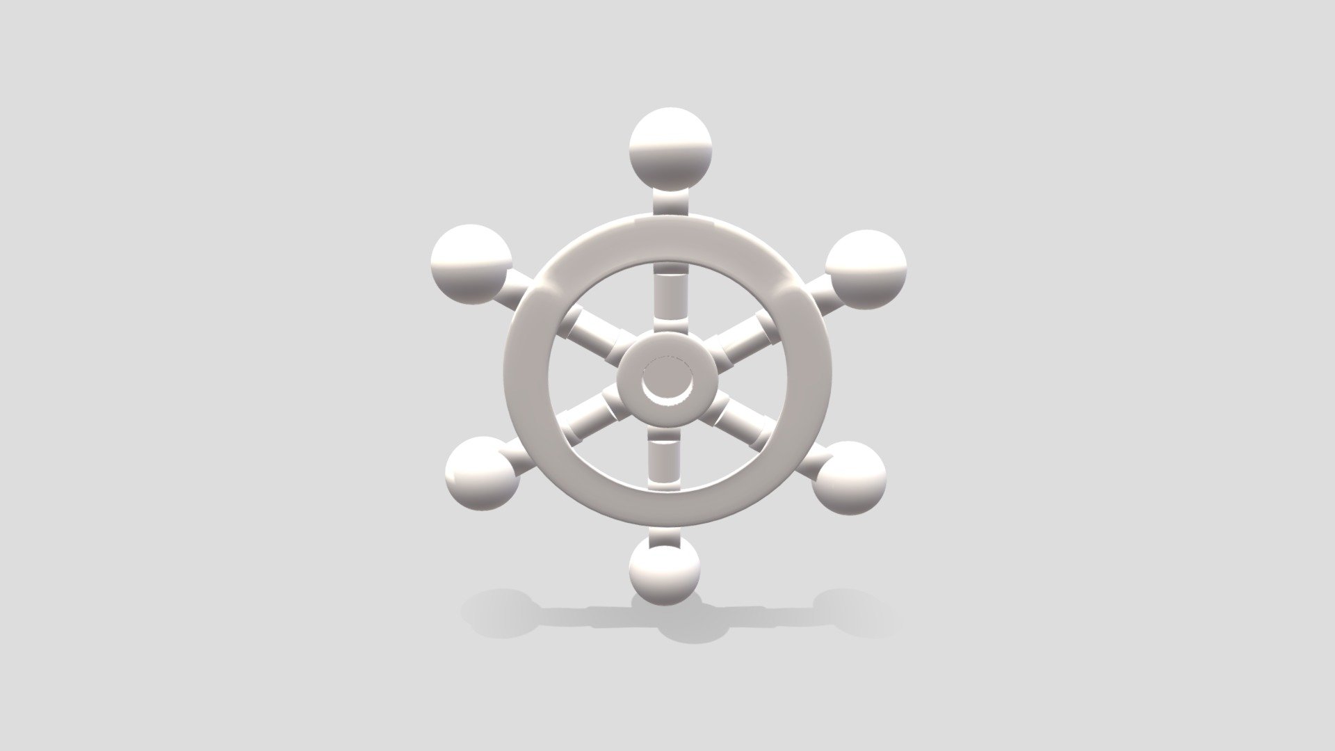 Helm And Steering Wheel Model - Download Free 3D model by Shivang ...