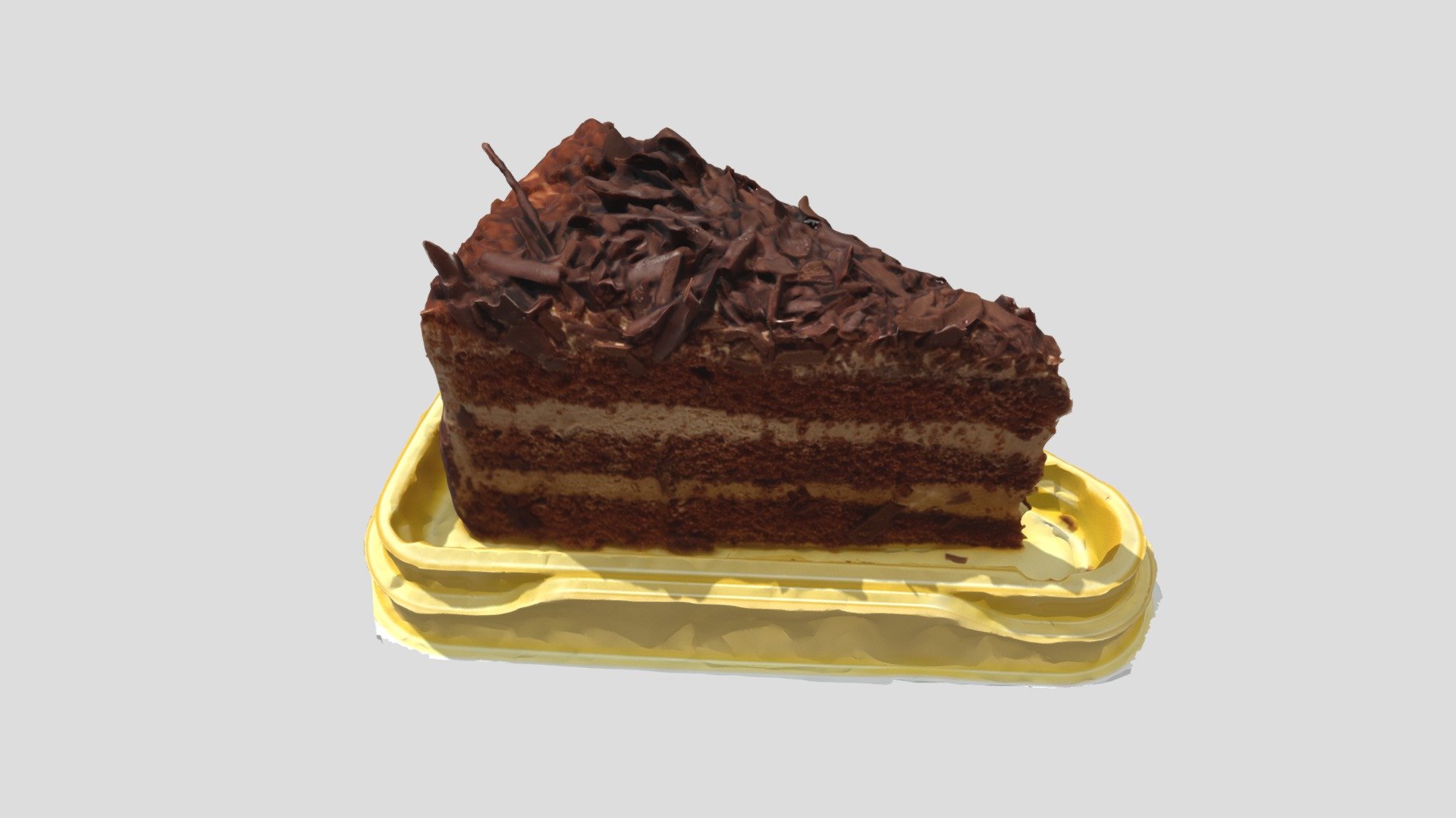 Chocolate Cake - 3D model by Shun Koizumi (@shunsuke.koizumi) [5bddb1b ...