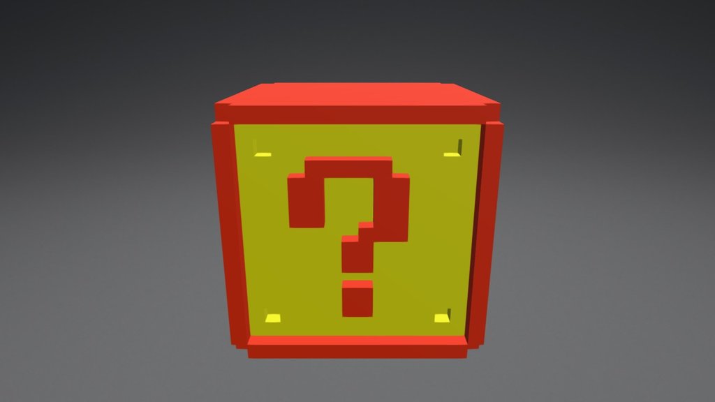 Mario Block 1 - Download Free 3D model by dachidachi301 [5bde18c ...
