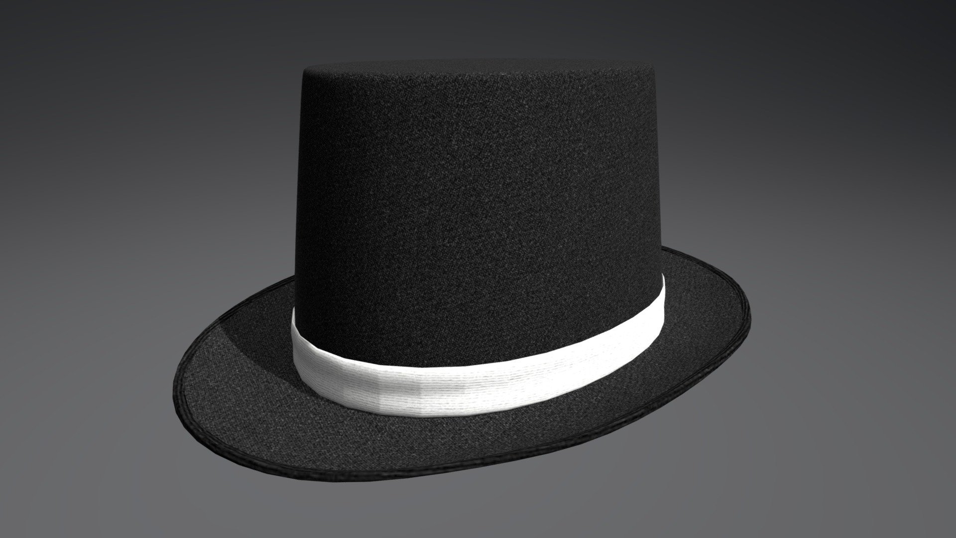 Horse Carriage Hat Black - Buy Royalty Free 3D model by ...