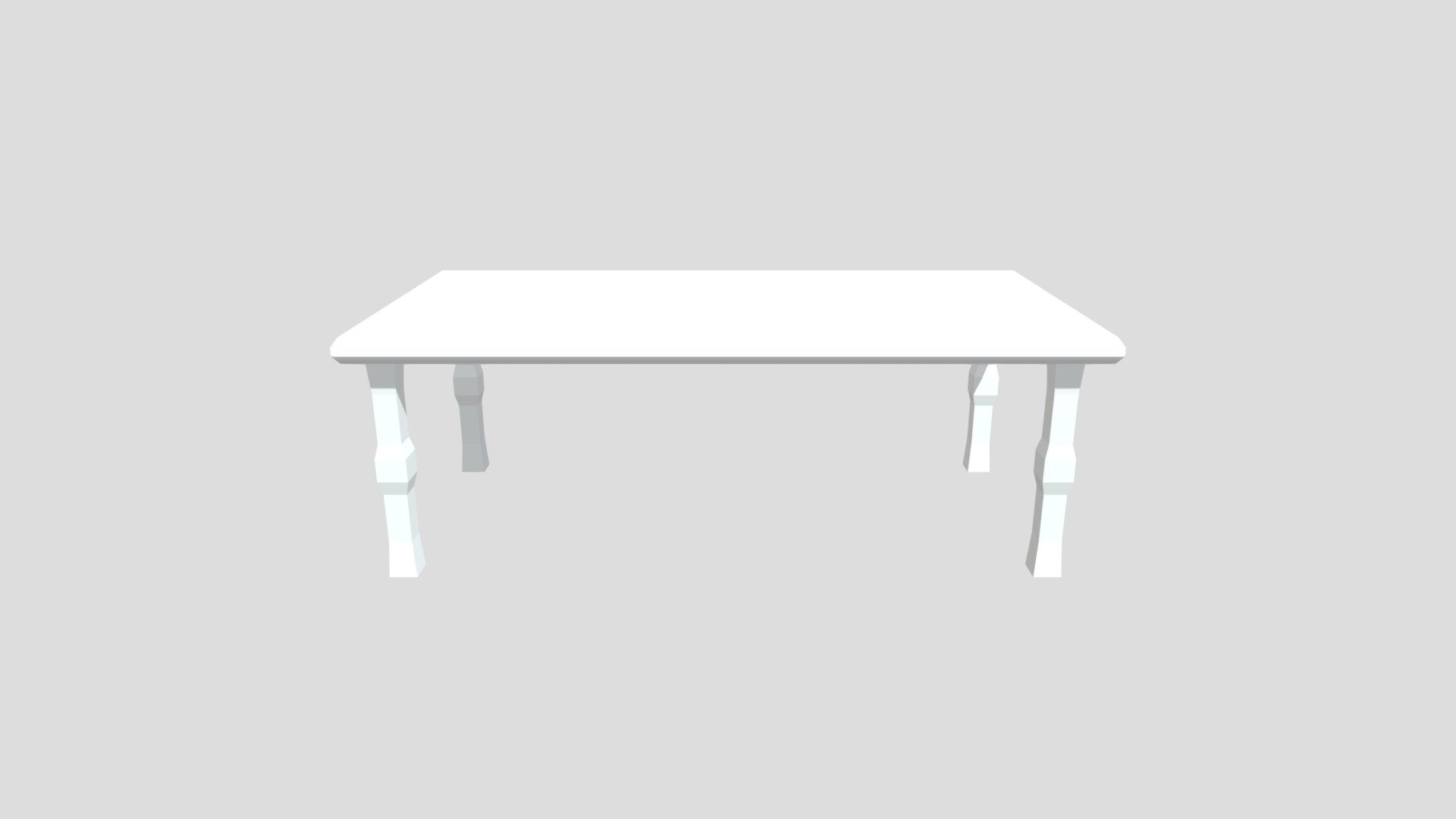 Low Poly Table - Download Free 3D model by Miss.Demonica [5bdece4 ...