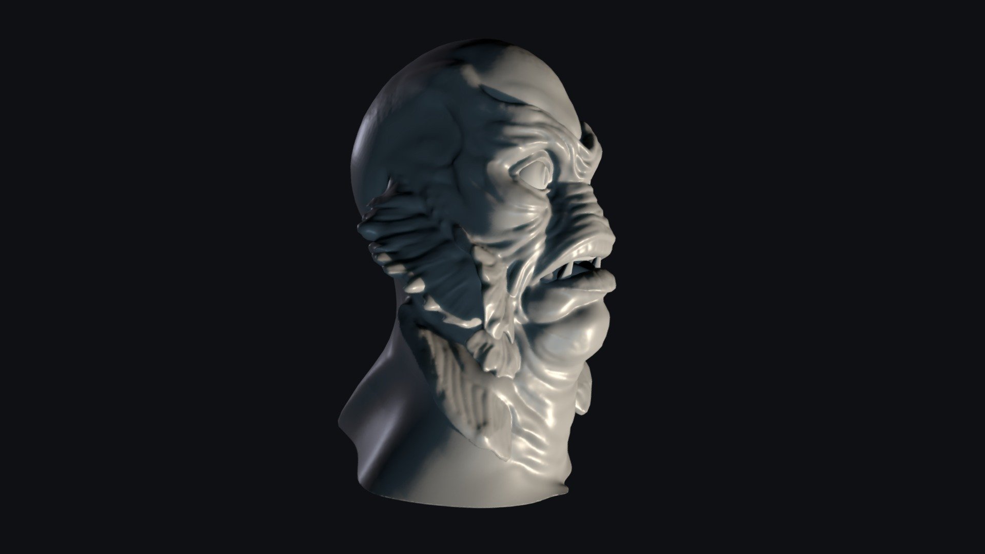 SculptJanuary2018 6 - Monster - 3D model by plasmaernst [5bdf939 ...
