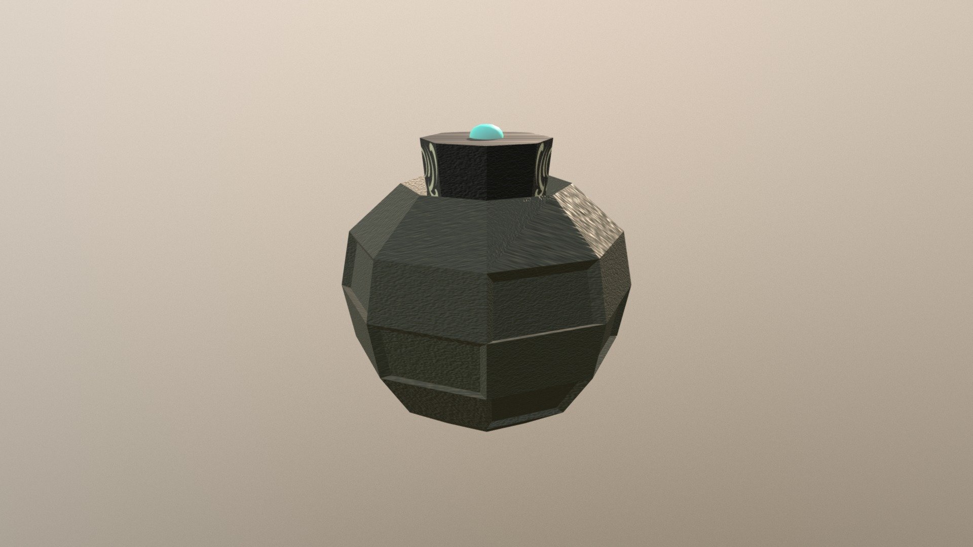 Lowpoly Grenade - 3D model by sara1003cc [5bdfc3a] - Sketchfab