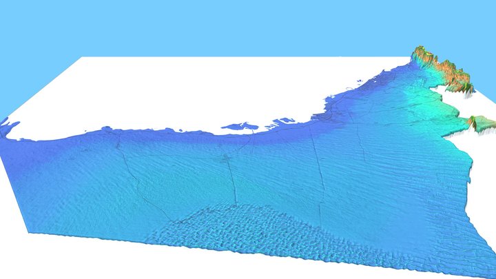 Relief-map 3D models - Sketchfab