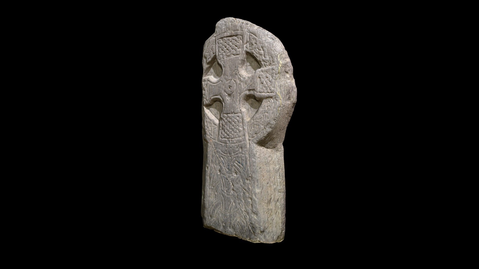 Maughold Cross Slab (Manx Cross 114) - 3D model by manxnationalheritage ...