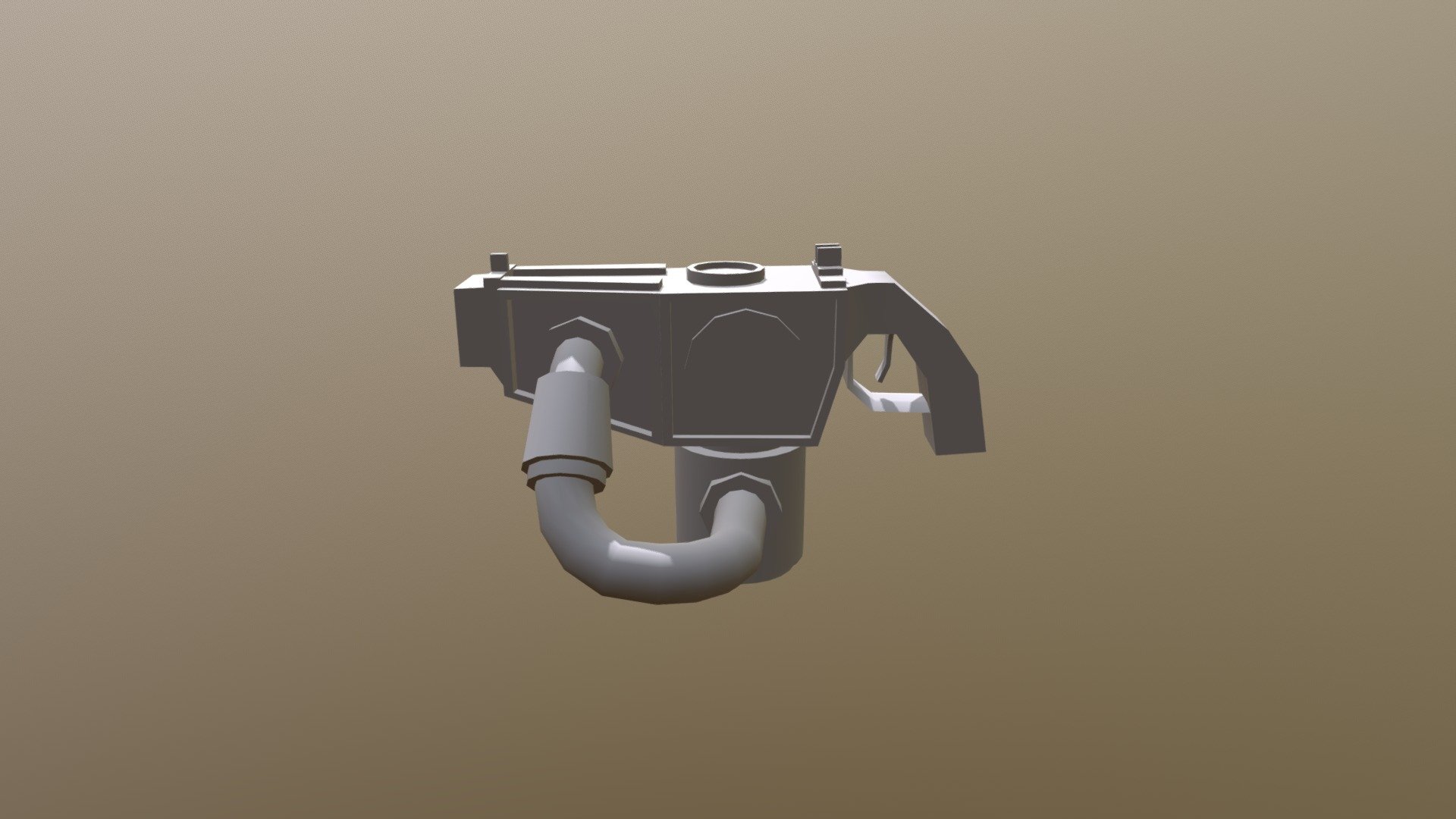 Radiation Gun - 3D model by Griffin Moede (@gmoede) [5be6c01] - Sketchfab