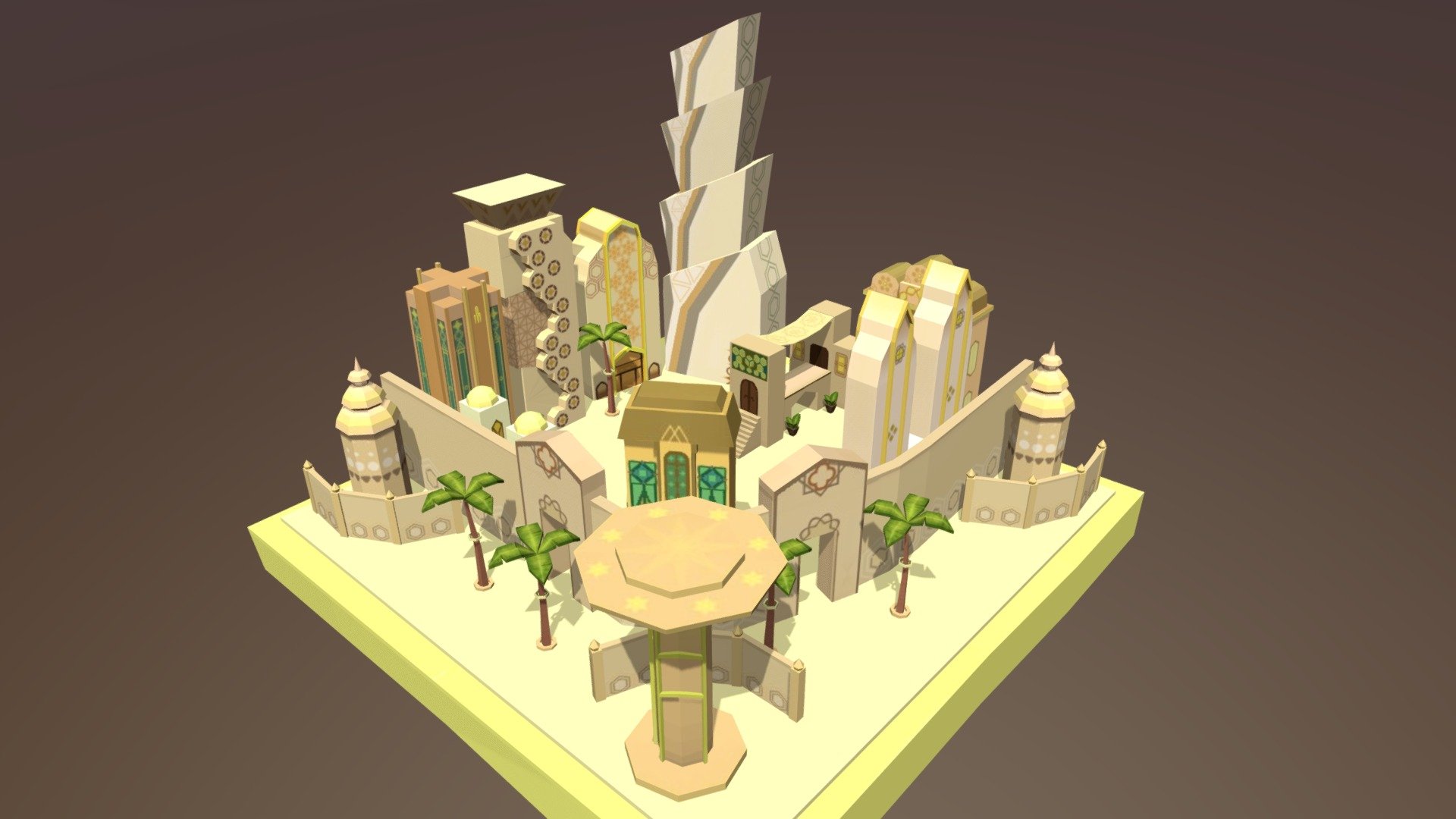 Environment - 3D model by TKiselnikova [5be8d35] - Sketchfab
