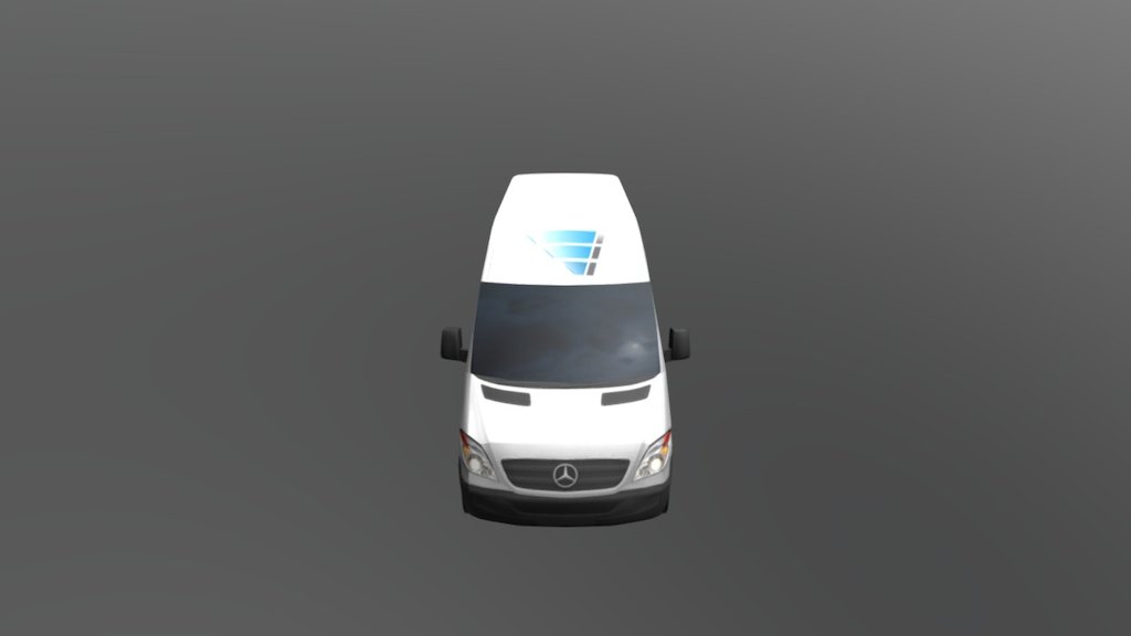 Van - (MB-Sprinter): Hermes - 3D model by RaverTiger [5be97a9] - Sketchfab