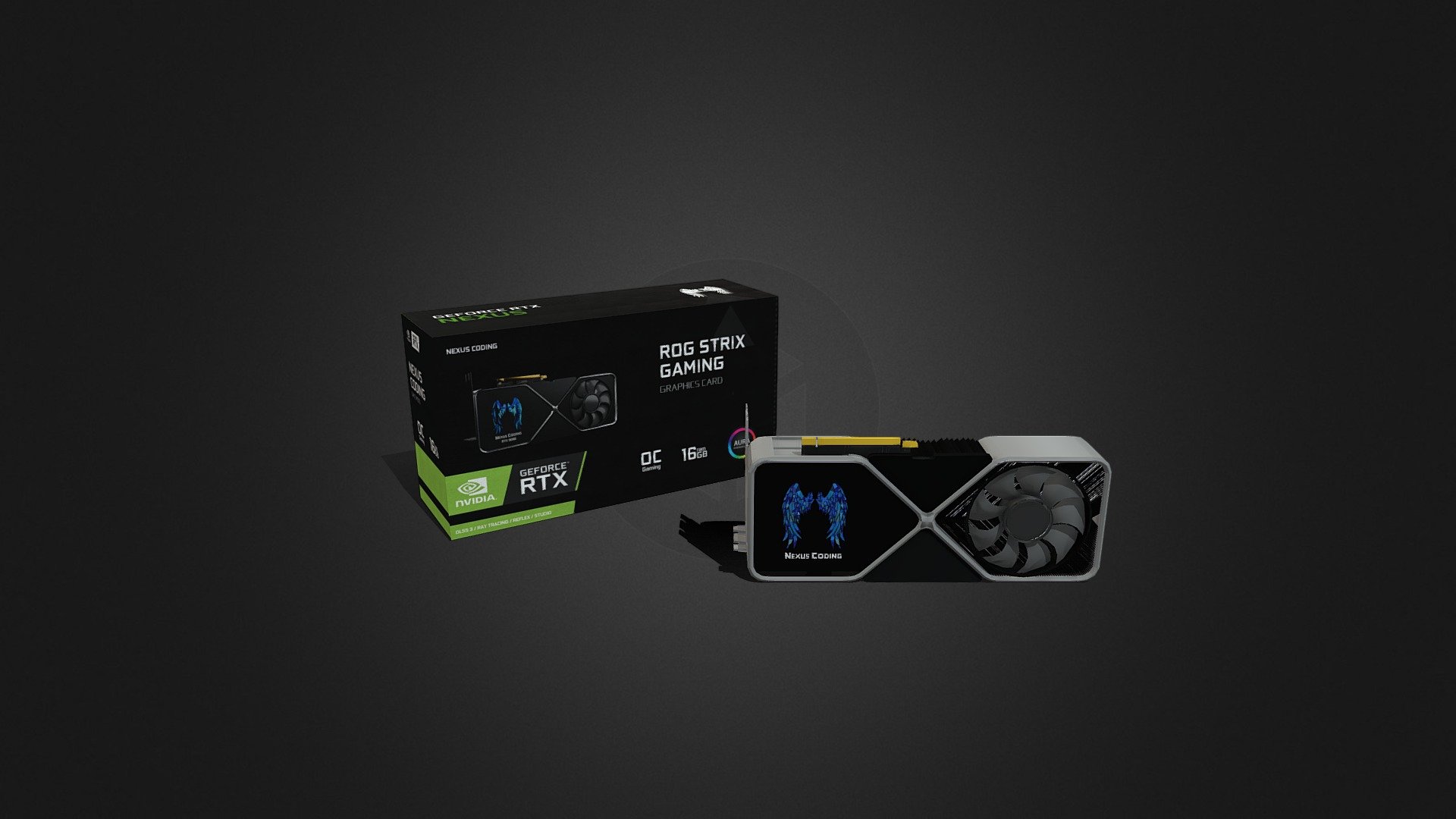 Nvidia RTX - Nexus Coding - 3D model by Little Sea (@littlesea_art ...