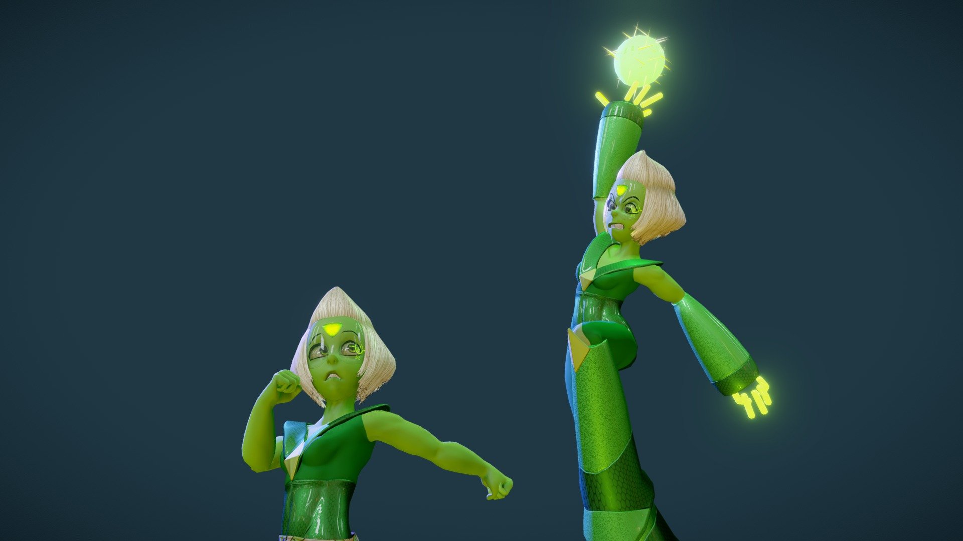 Peridot - Download Free 3D model by Wo!262 (@wo262) [5be9ee0] - Sketchfab