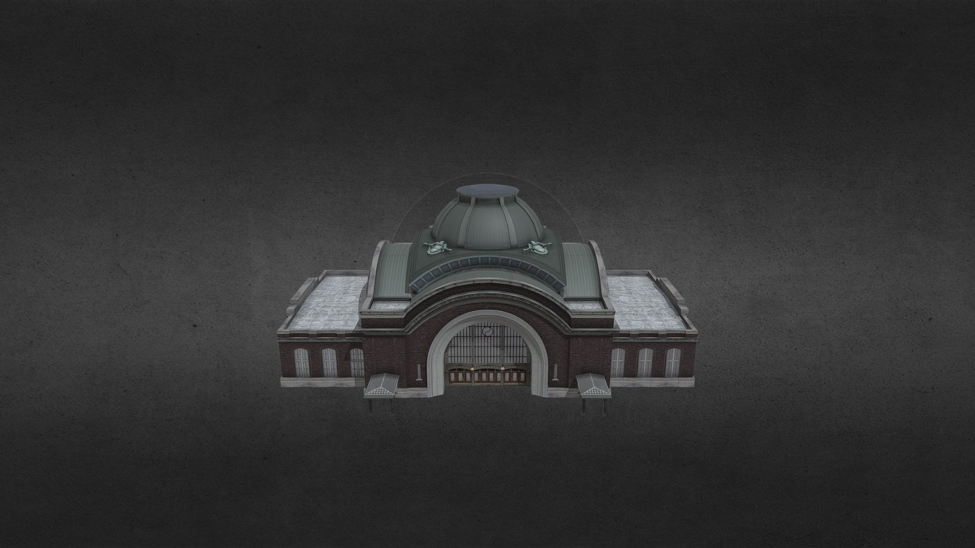 Tacoma Union Station - 3D model by Modocero [5be9f23] - Sketchfab