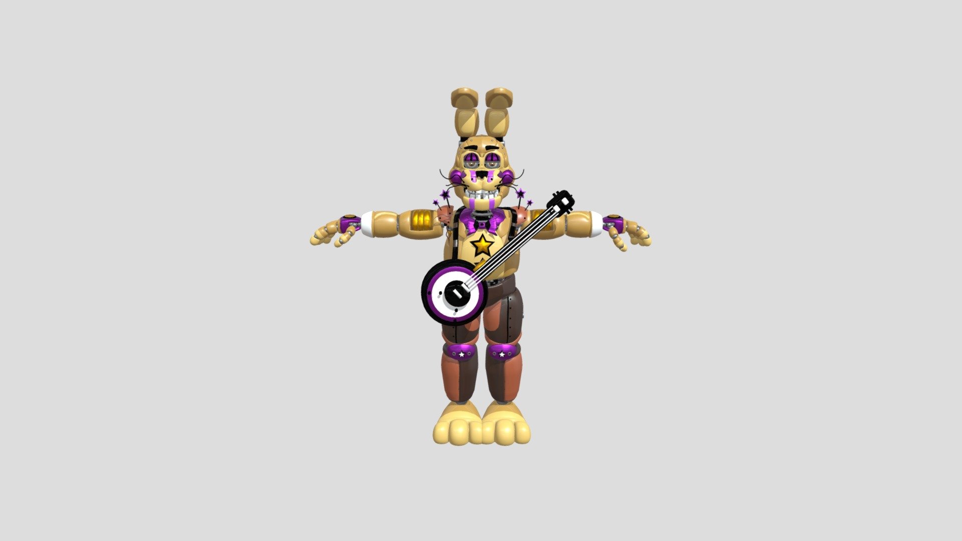rockstar+springbonnie+by+bunzai+4.0+ - Download Free 3D model by ...