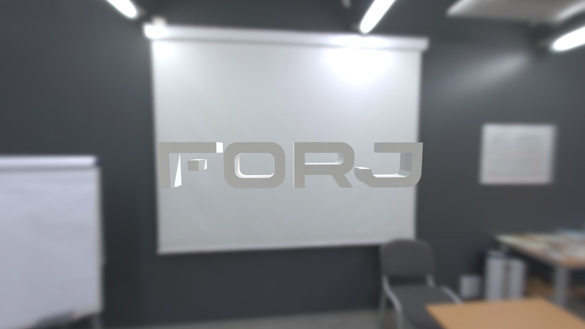 FORJ logo - 3D model by Marius.Mitrofan [5bec2dd] - Sketchfab