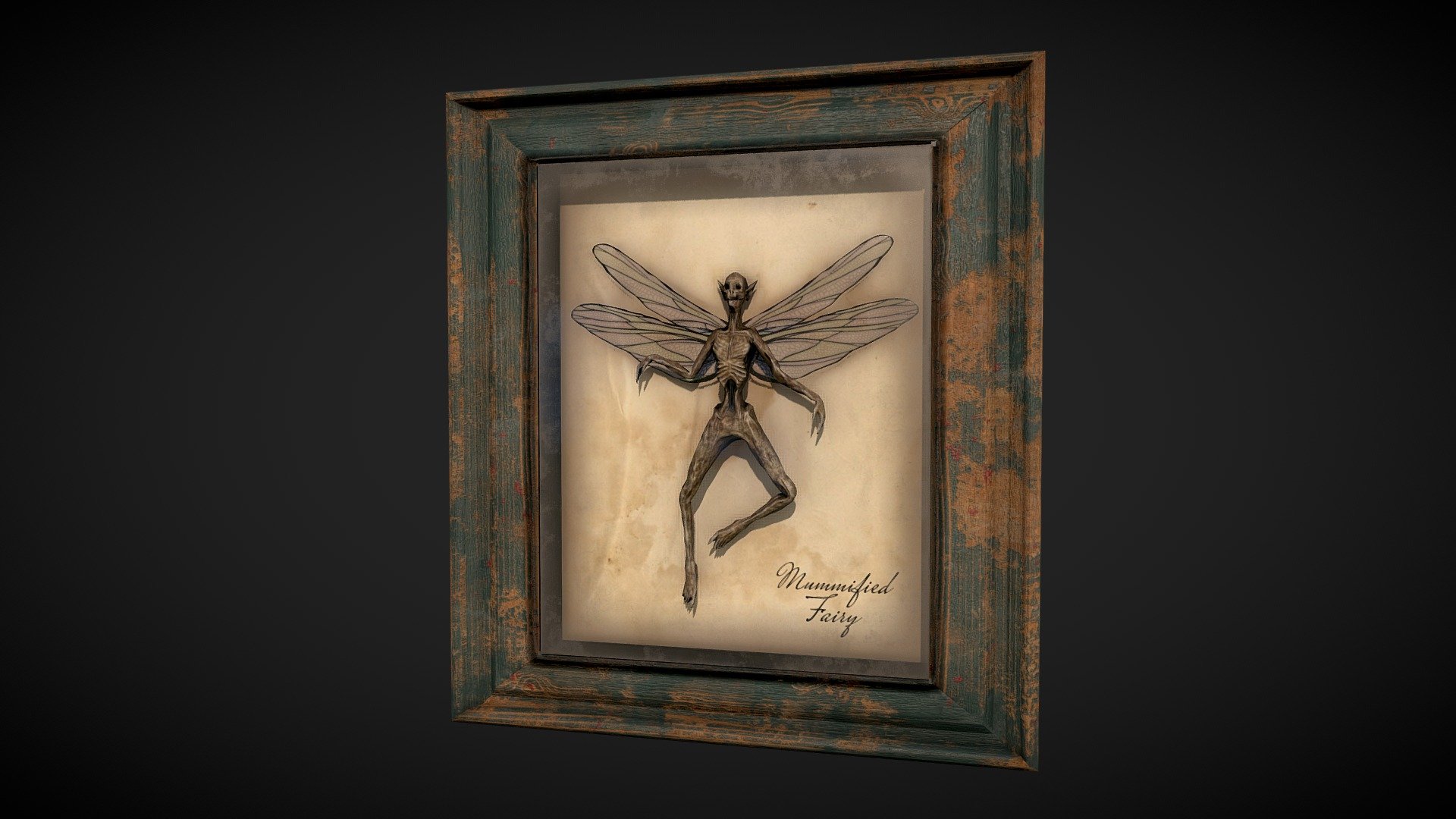 Dead Fairy Framed - low poly - Buy Royalty Free 3D model by Karolina ...