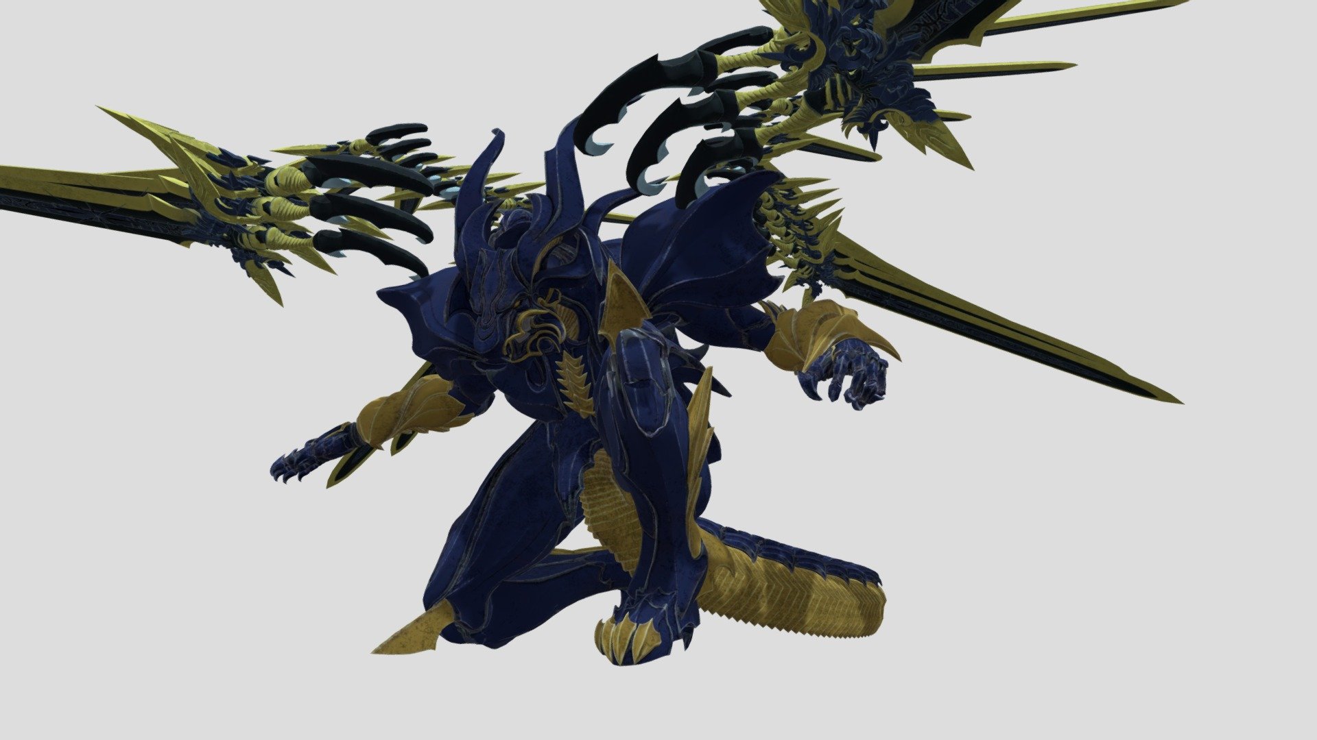 Bahamut - No Cape - Tone - Final Fantasy XV - Download Free 3D model by ...