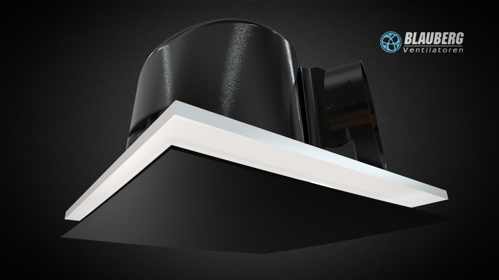 Blauberg Ultra 250 Square Black - Download Free 3D model by Blauberg ...