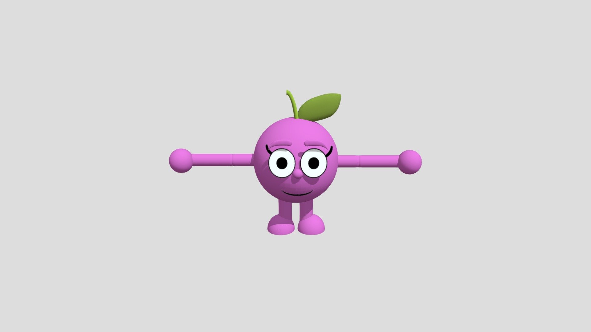 Goodness Gang Plum model (fanmade) - Download Free 3D model by xtwo520 ...