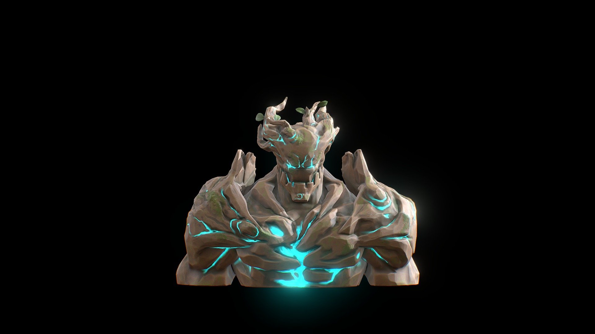 Tree man bust - Download Free 3D model by Khronix [5bf3ac5] - Sketchfab