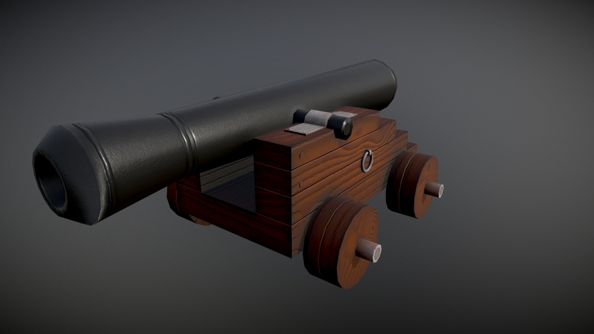 Cannon - 3D model by Sara_A [5bf46d2] - Sketchfab