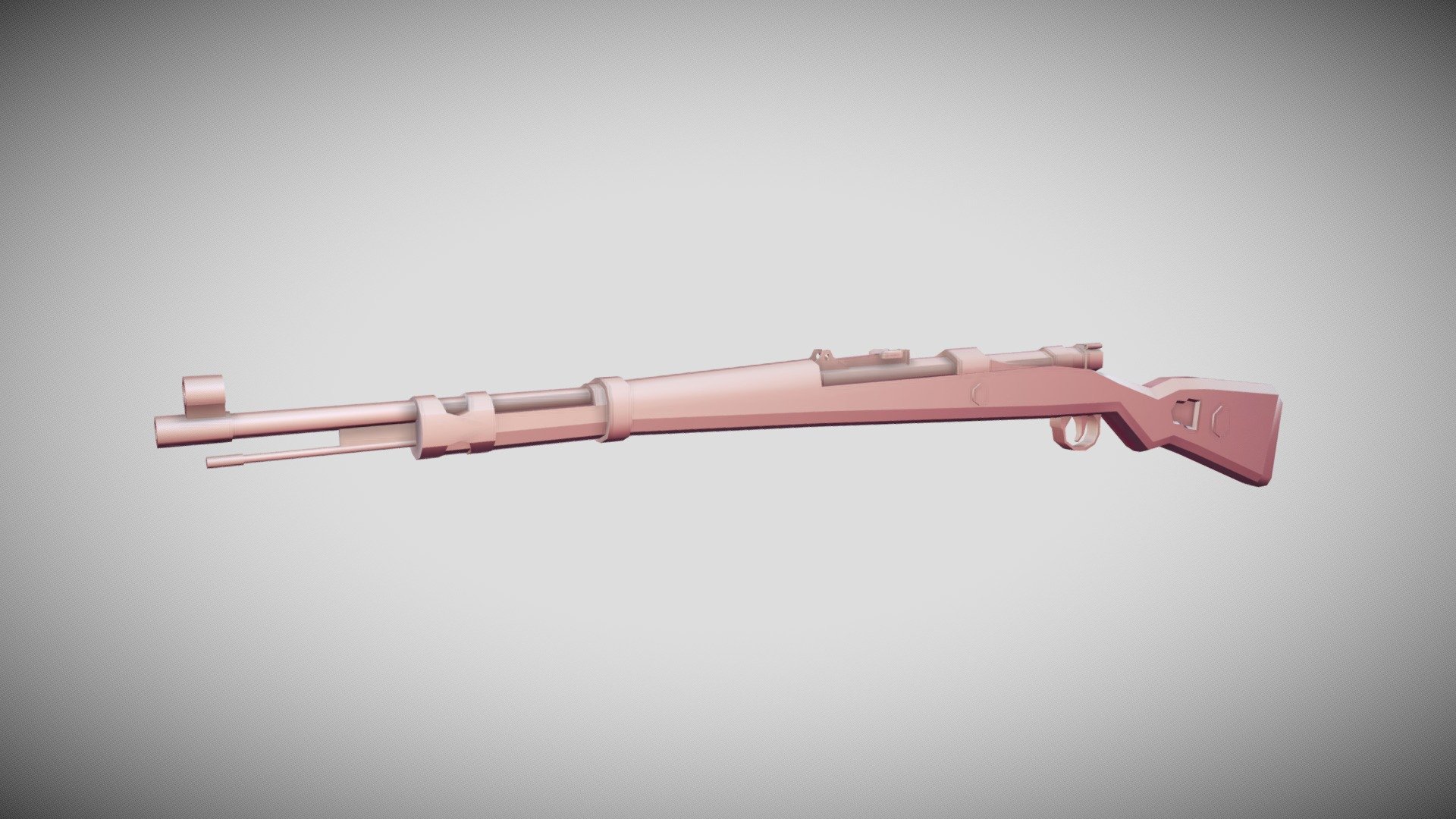 Polygon Kar98K - 3D model by tractioncontrolsystem [5bf4704] - Sketchfab