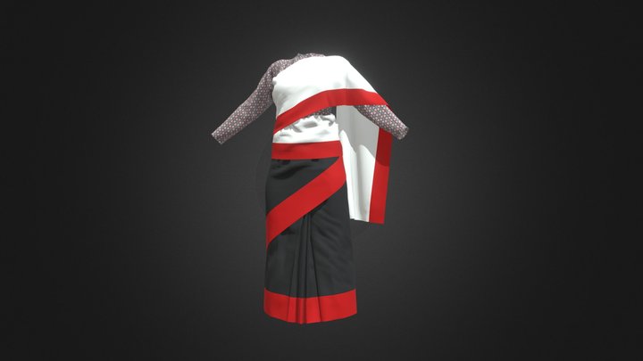 Saree 3D models - Sketchfab