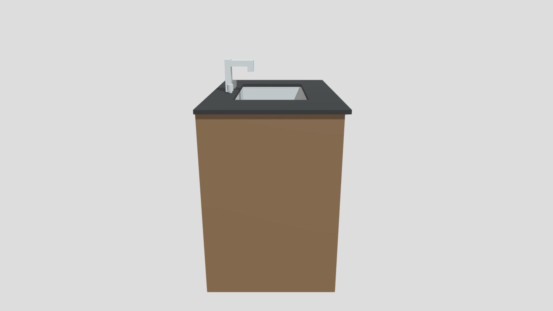 Low-poly Sink - Download Free 3D model by Seats [5bf6332] - Sketchfab