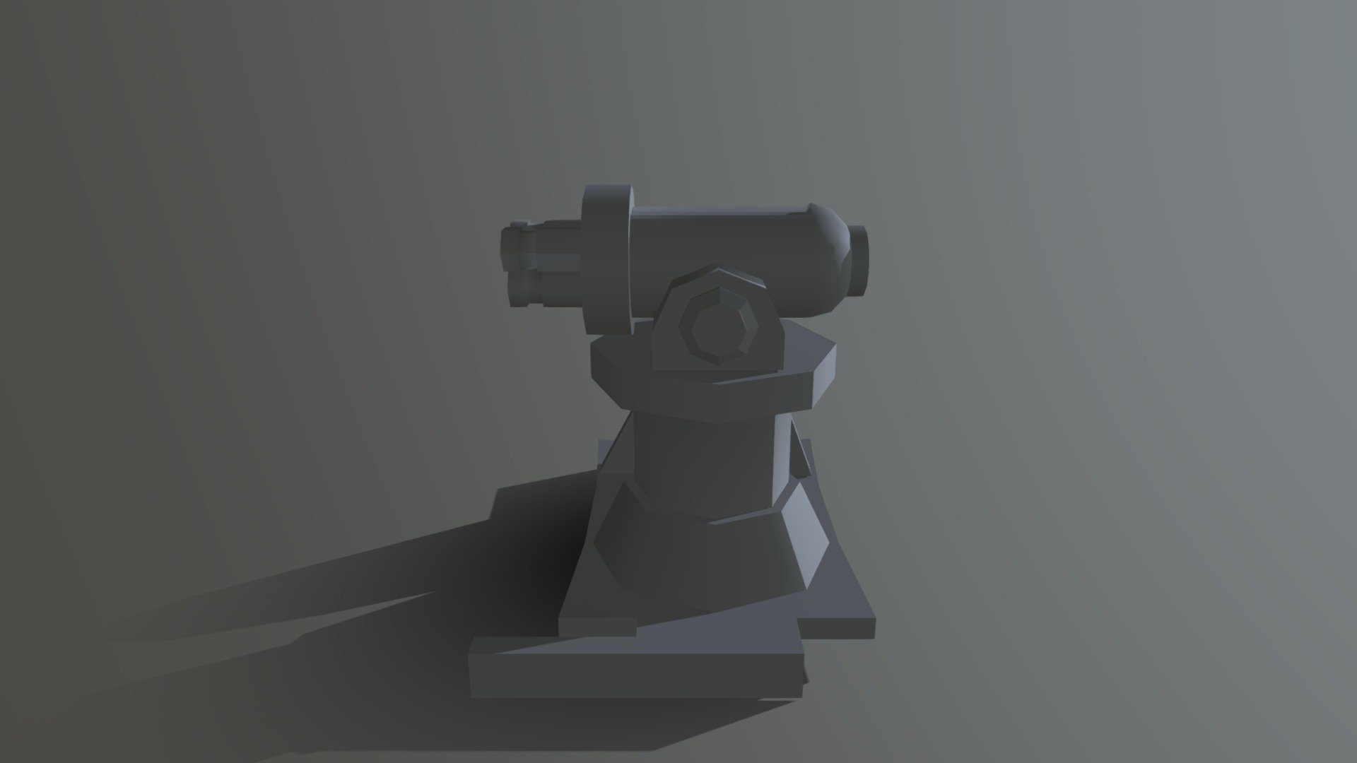 Turret Low - 3D model by MarlonHipperling [5bf9335] - Sketchfab
