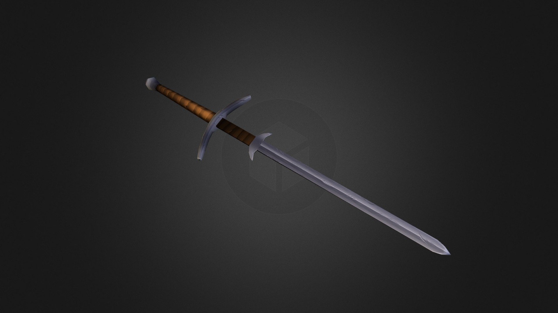 2H Sword - 3D model by Miikka Rekiaro (@retrodubious) [5bf9cec] - Sketchfab