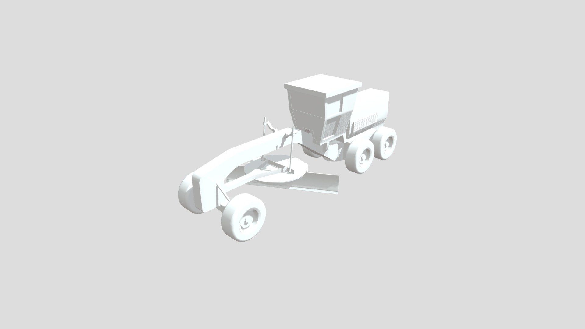 Grader - 3D model by TraceParts (@TraceParts76) [5bf9fc0] - Sketchfab