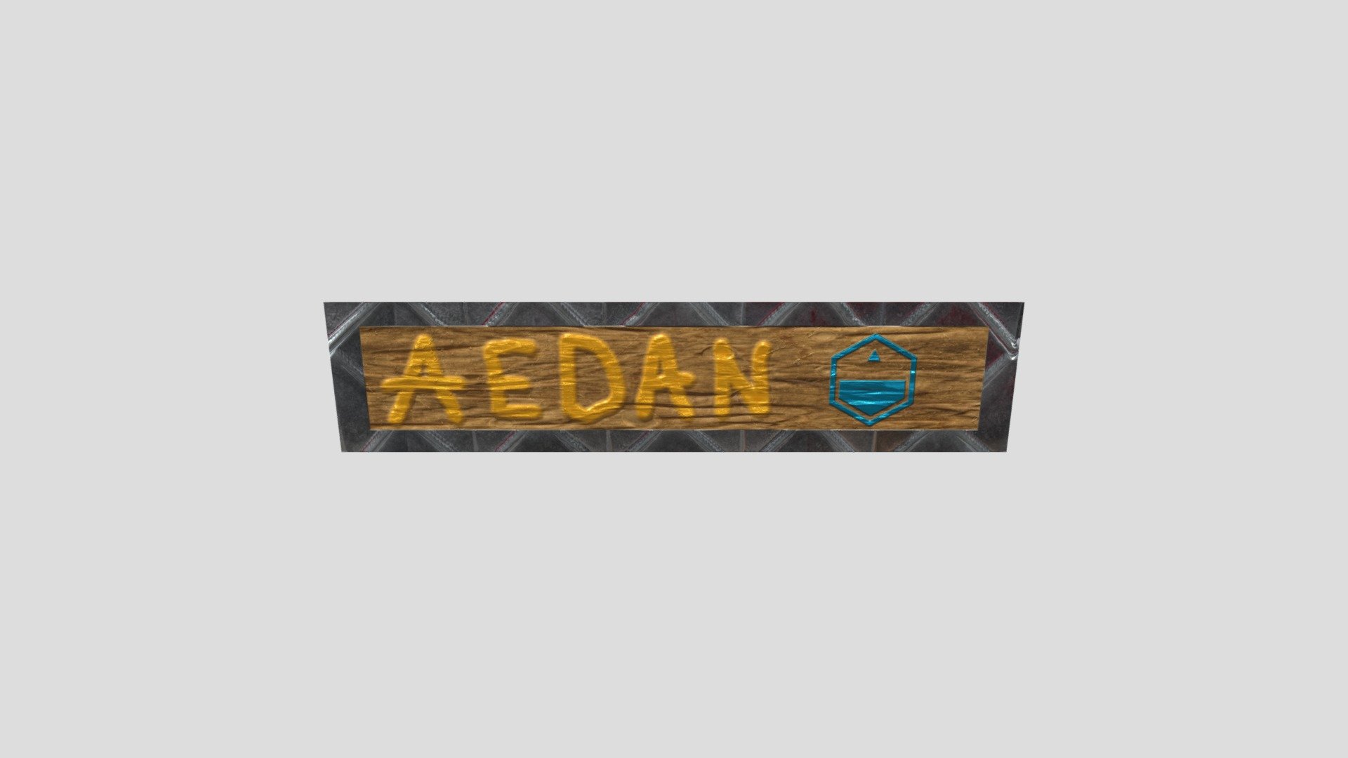 NamePlate (1) - 3D model by ArtisticAedan [5bfa015] - Sketchfab