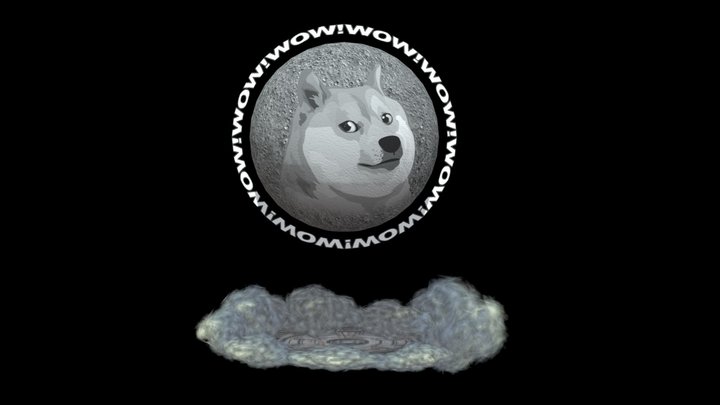 Dogecoin 3D models - Sketchfab