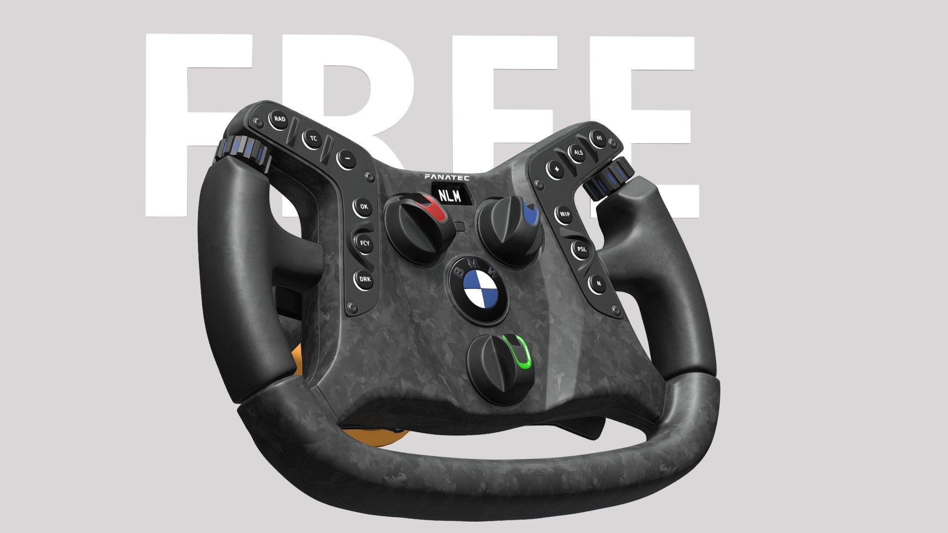 NLM BMW M4 GT3 Steering Wheel - 3D model by NLM (@NLM-Group) [5bfb78c ...