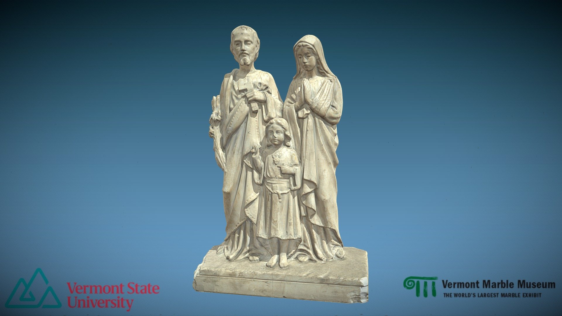 Plaster Model of the Holy Family (VTSU3D-60-17) - 3D model by Vermont ...